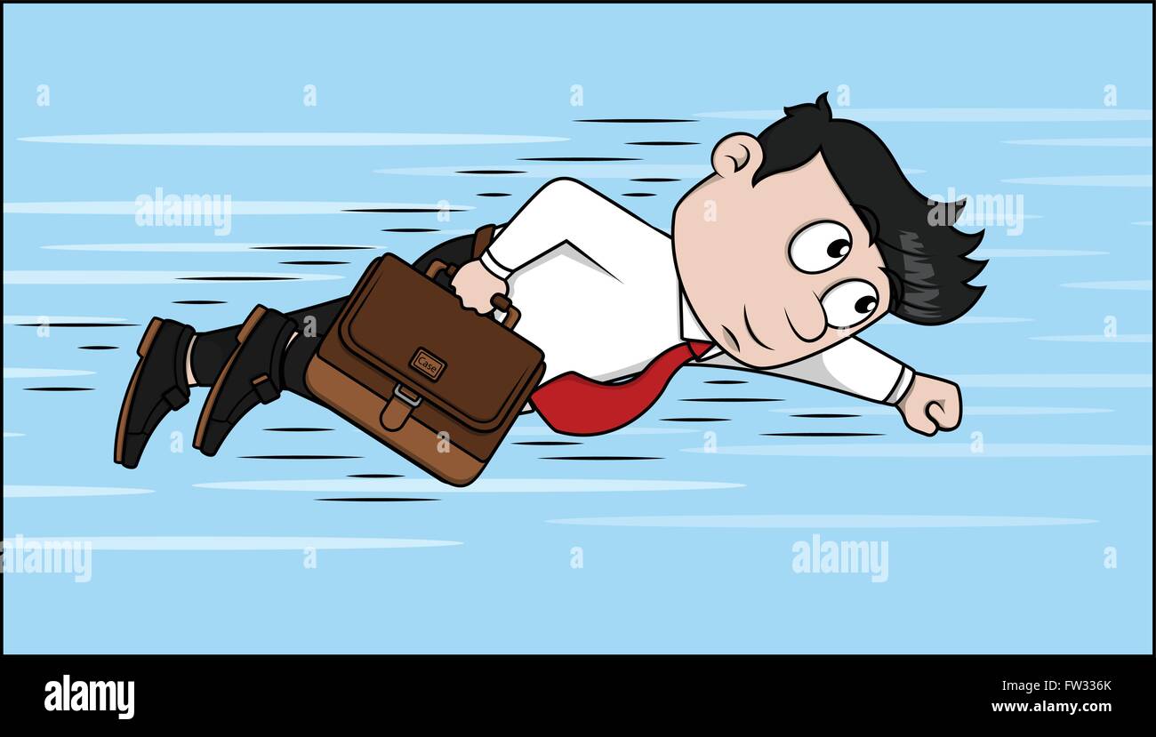 Business man jet pack Stock Vector Images - Alamy