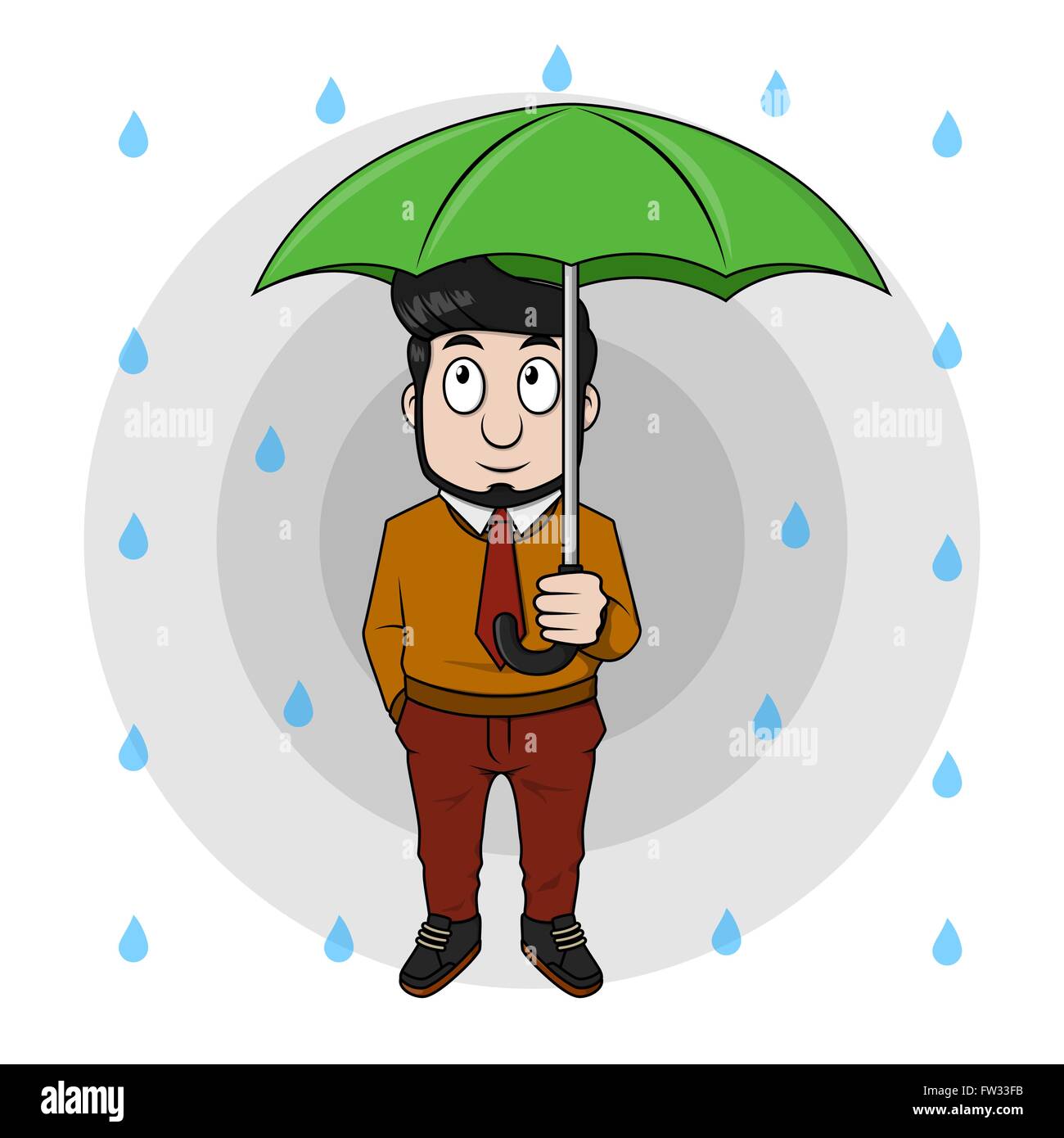 Umbrella looking Stock Vector Images - Alamy
