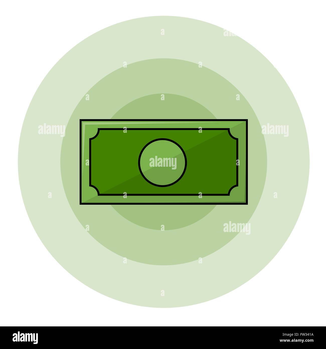 Money simbol illustration Stock Vector Image & Art - Alamy