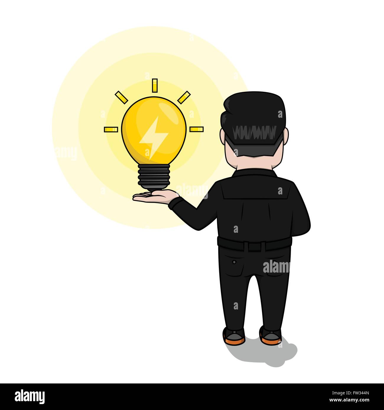 Boss has a good idea Stock Vector Image & Art - Alamy