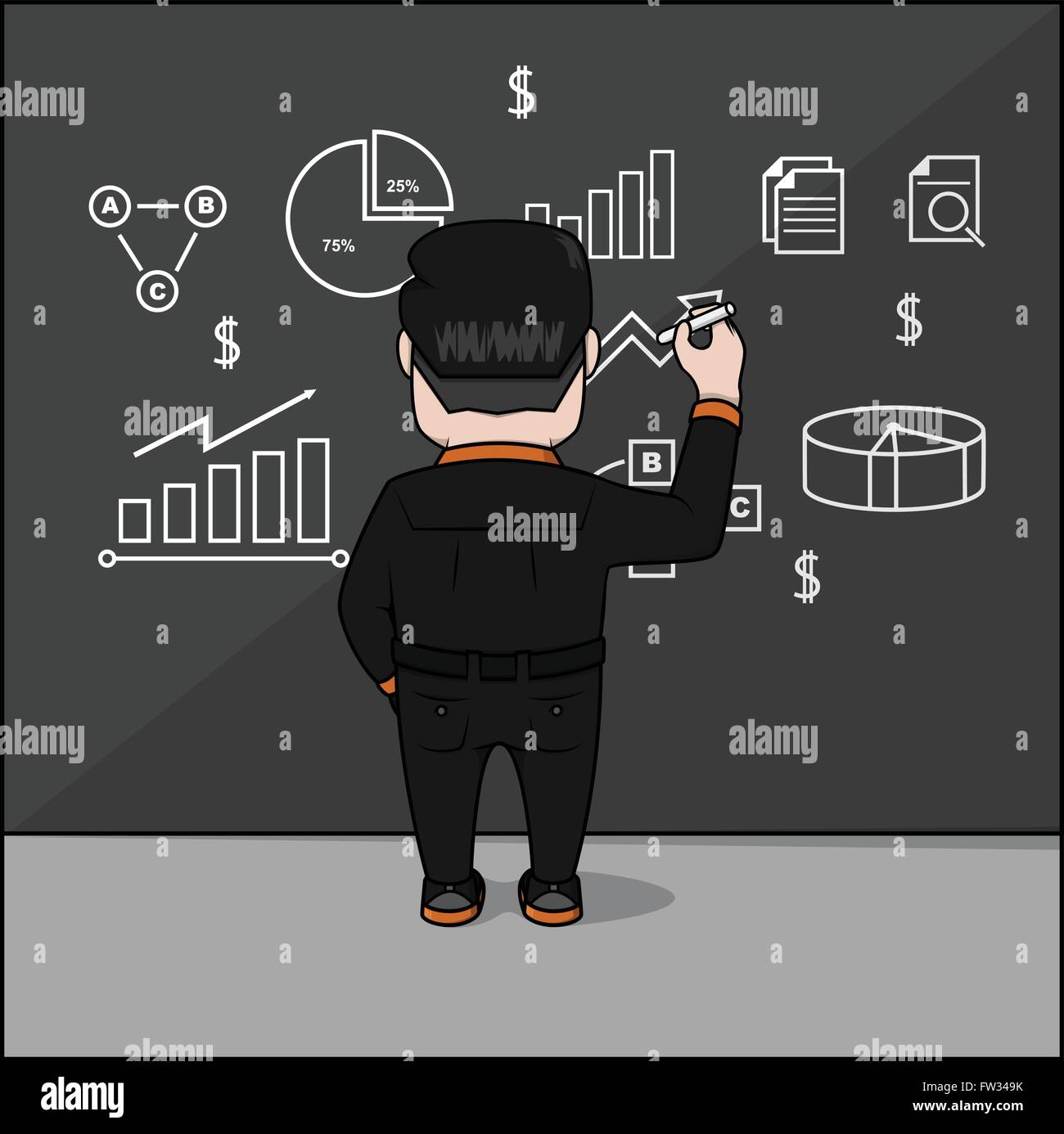 Sky writing proposal Stock Vector Images - Alamy