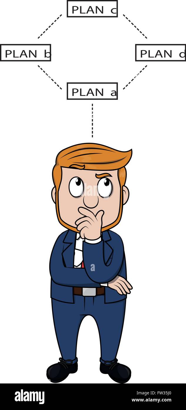 Thinking illustration Stock Vector Images - Alamy