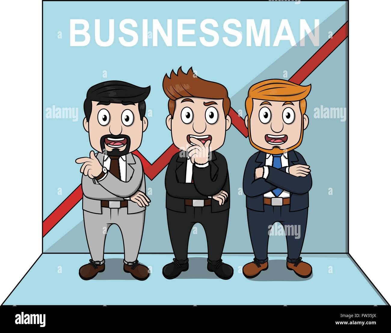Good businessman group Stock Vector Image & Art - Alamy