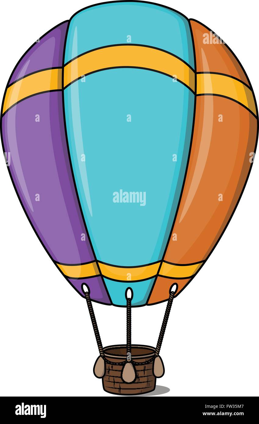Air ballon cartoon illustration Stock Vector Image & Art - Alamy