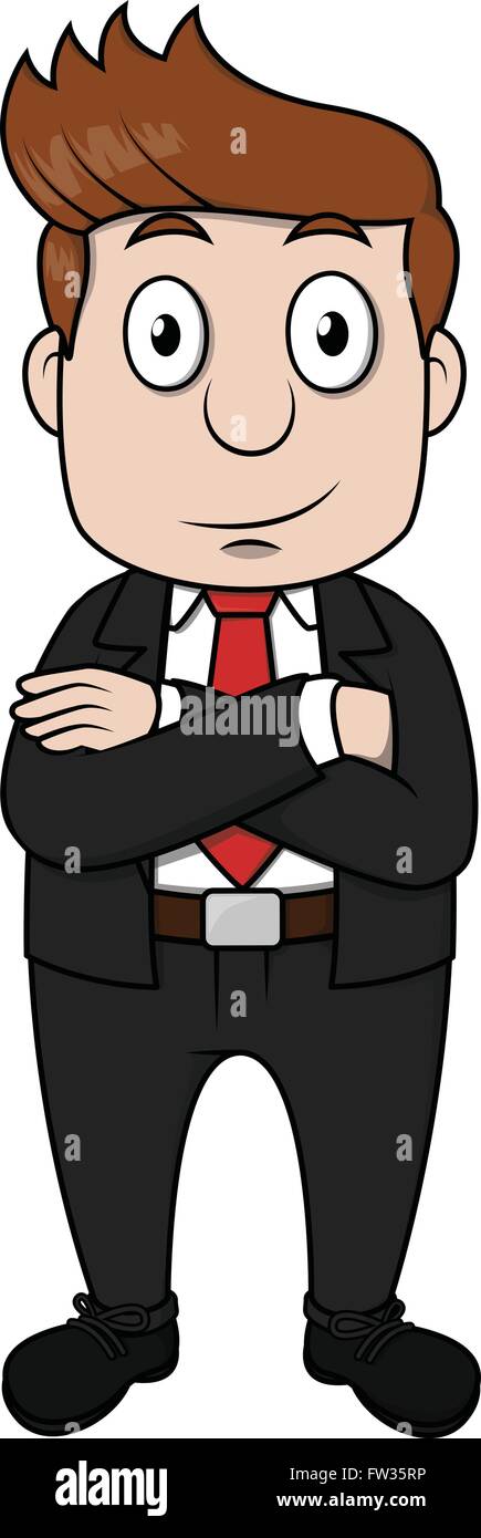 Businessperson calm Stock Vector Images - Alamy