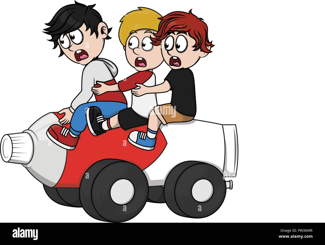 Playing with brush Cut Out Stock Images & Pictures - Alamy