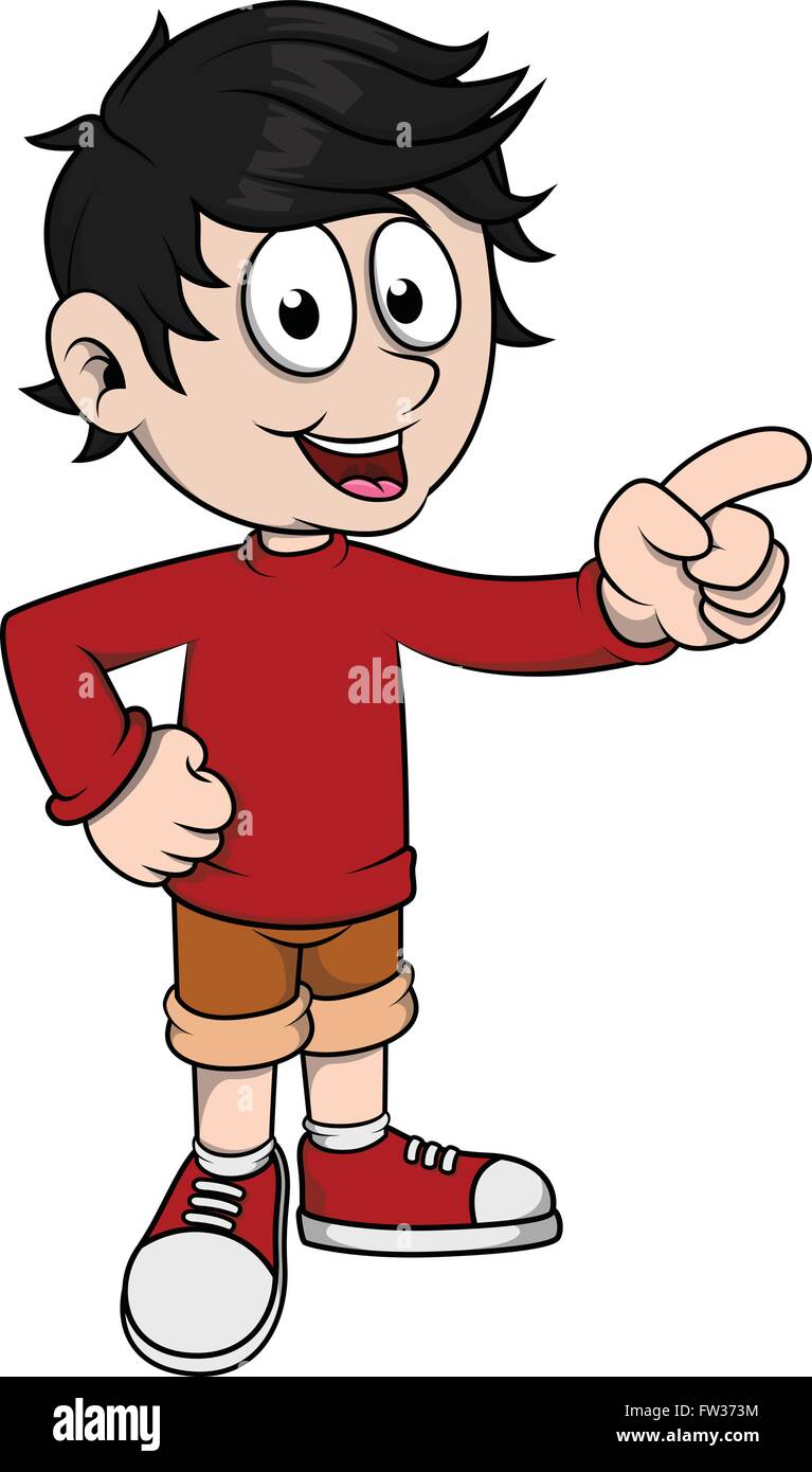 Child show something Stock Vector Image & Art - Alamy