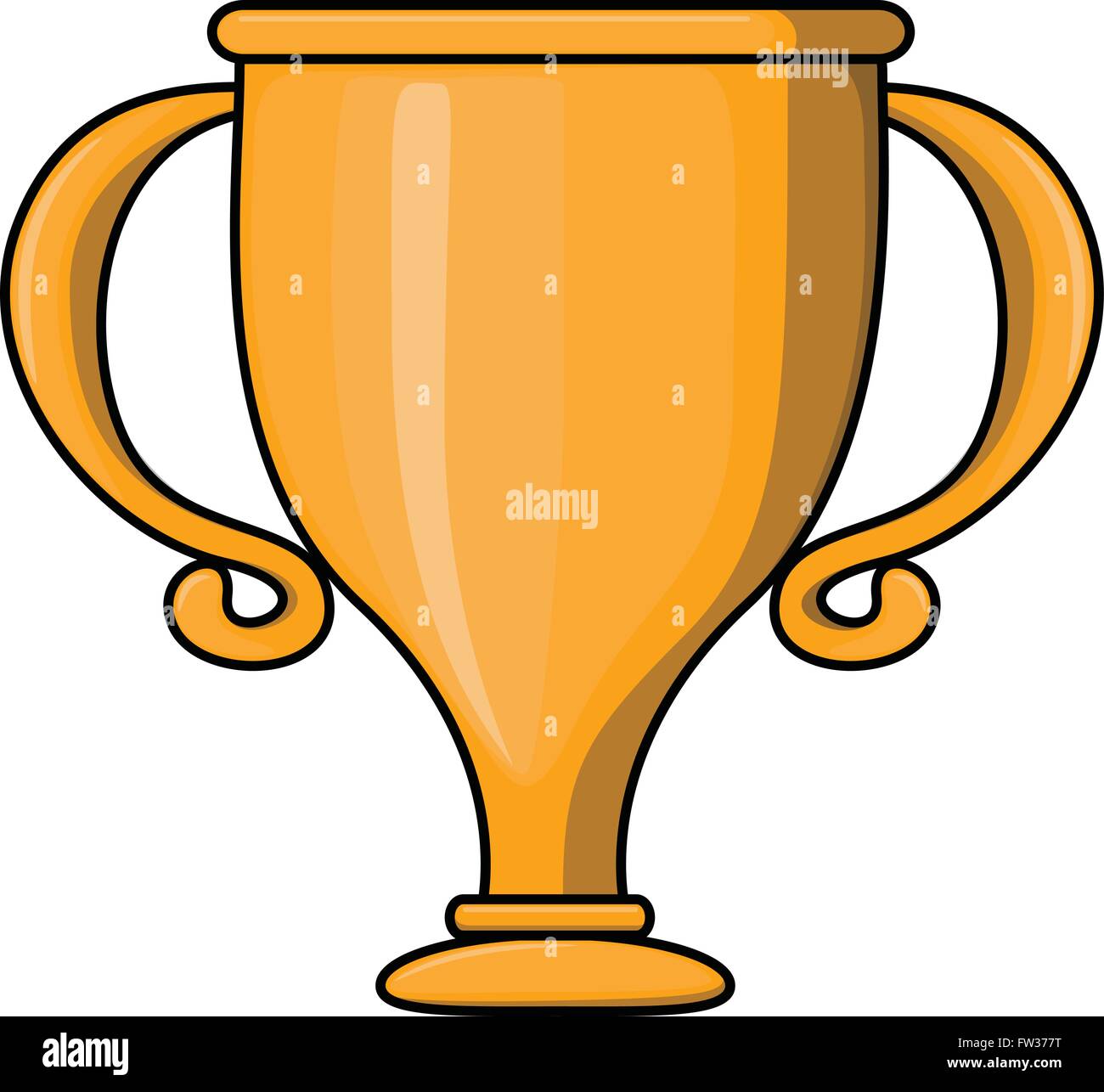 Trophy cartoon ilustration Stock Vector Image & Art - Alamy