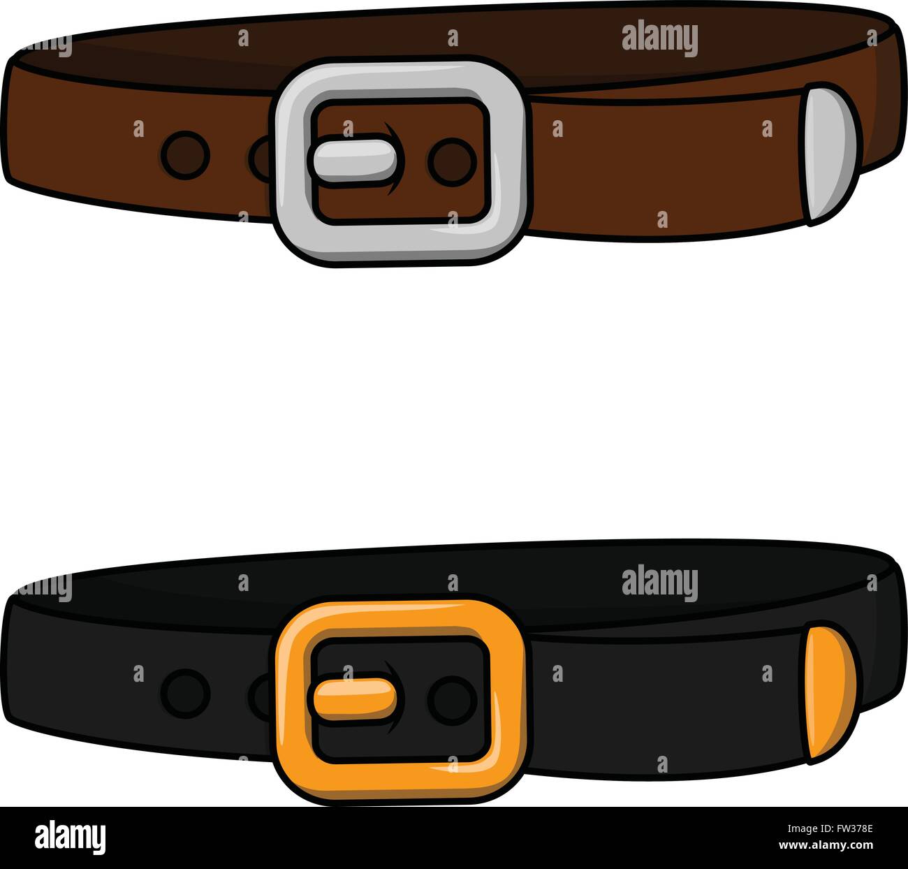 Mens belt Stock Vector Images - Alamy