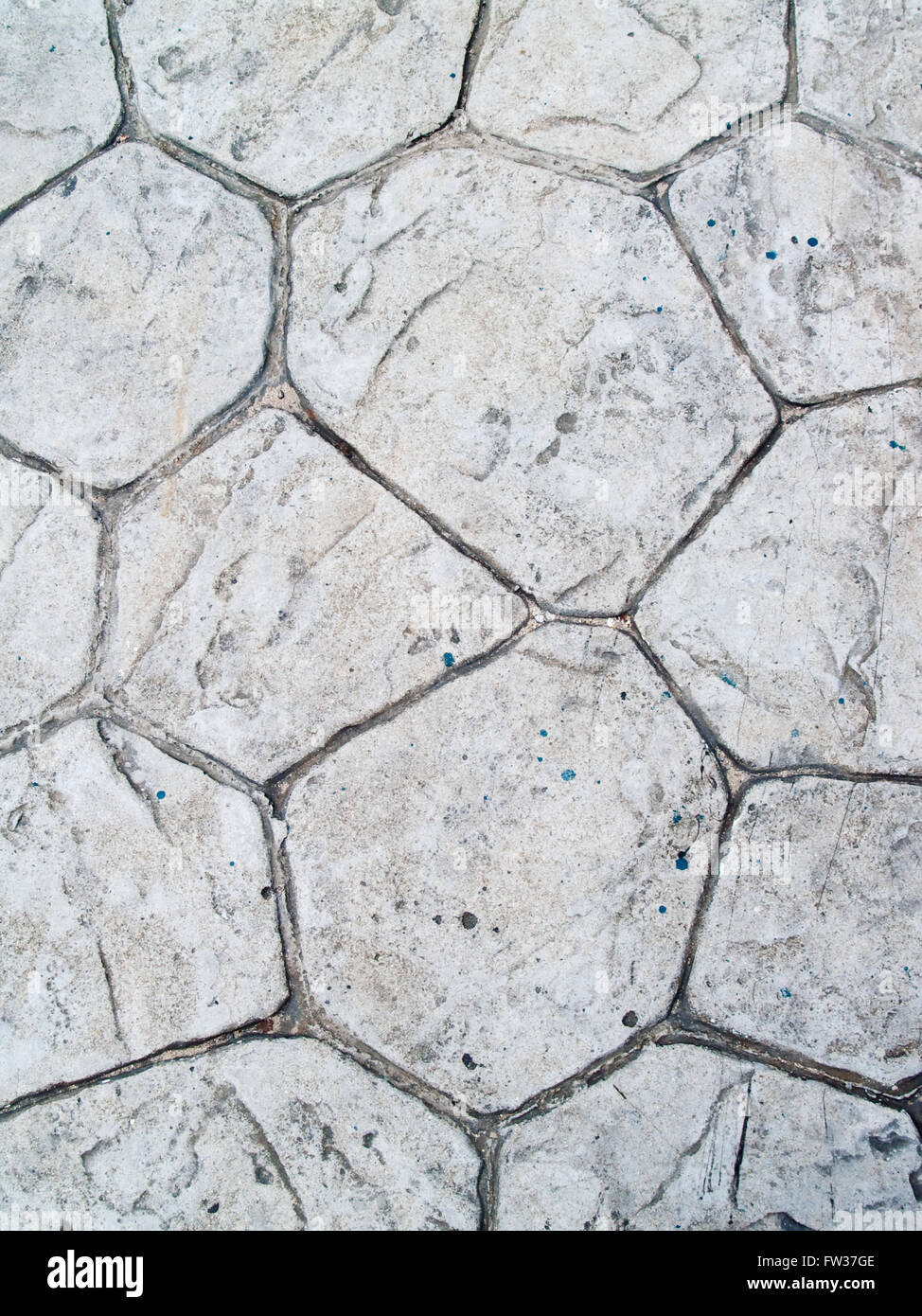 Stone footpath surface Stock Photo - Alamy
