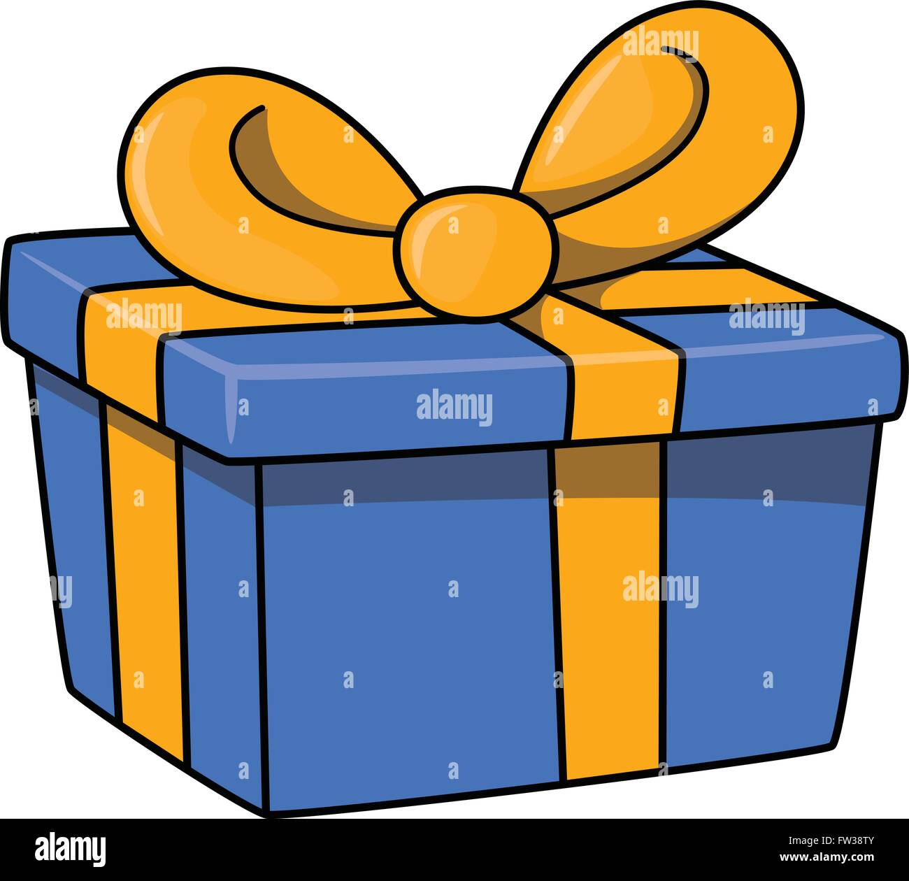 Cartoon gift pack Stock Vector Image & Art - Alamy