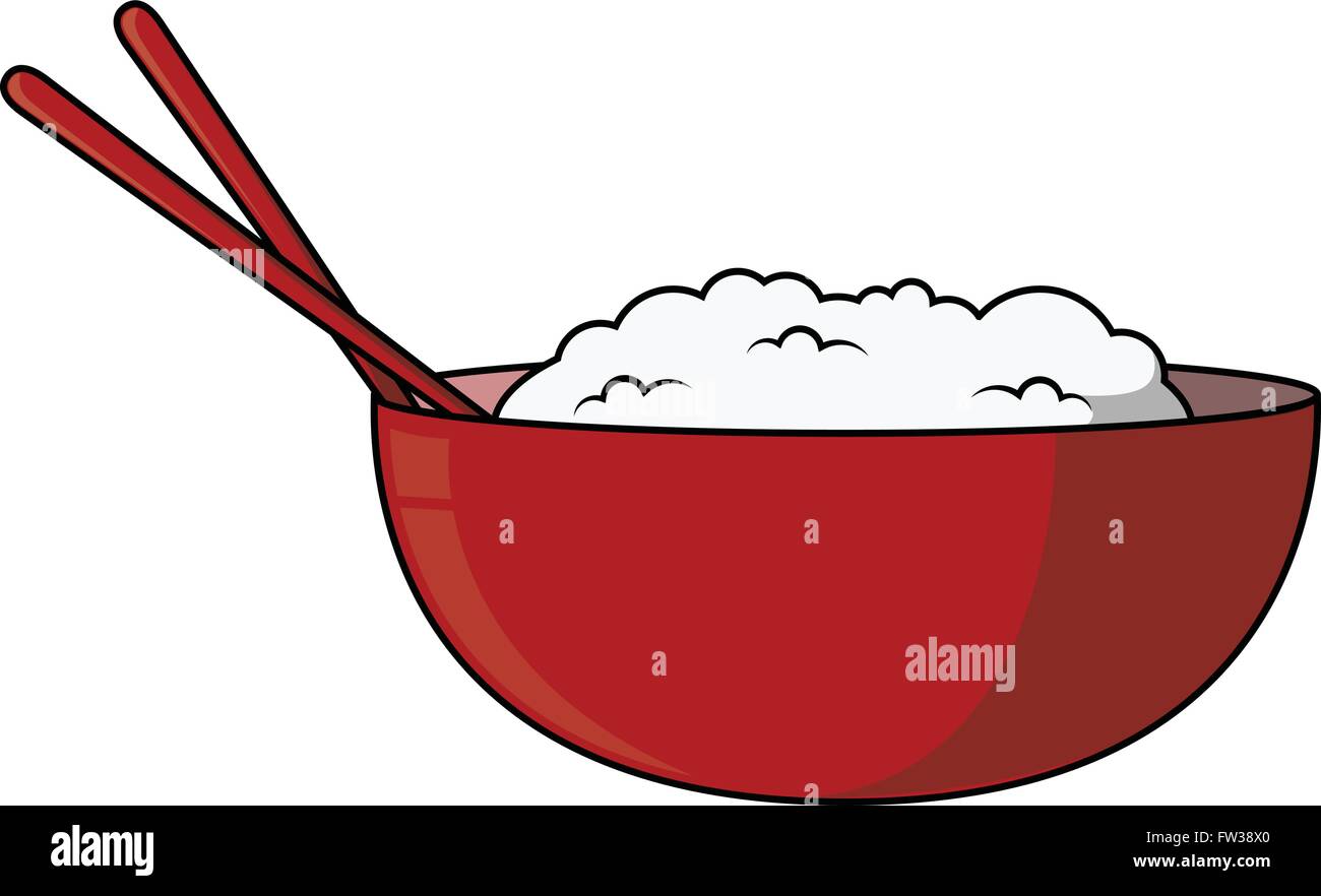 Rice cartoon illustration Stock Vector Image & Art - Alamy
