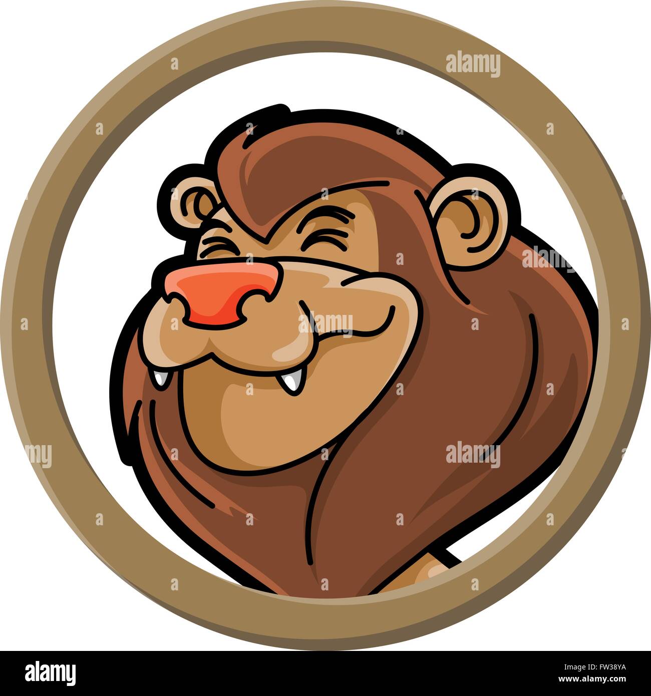 Lion circle hi-res stock photography and images - Alamy
