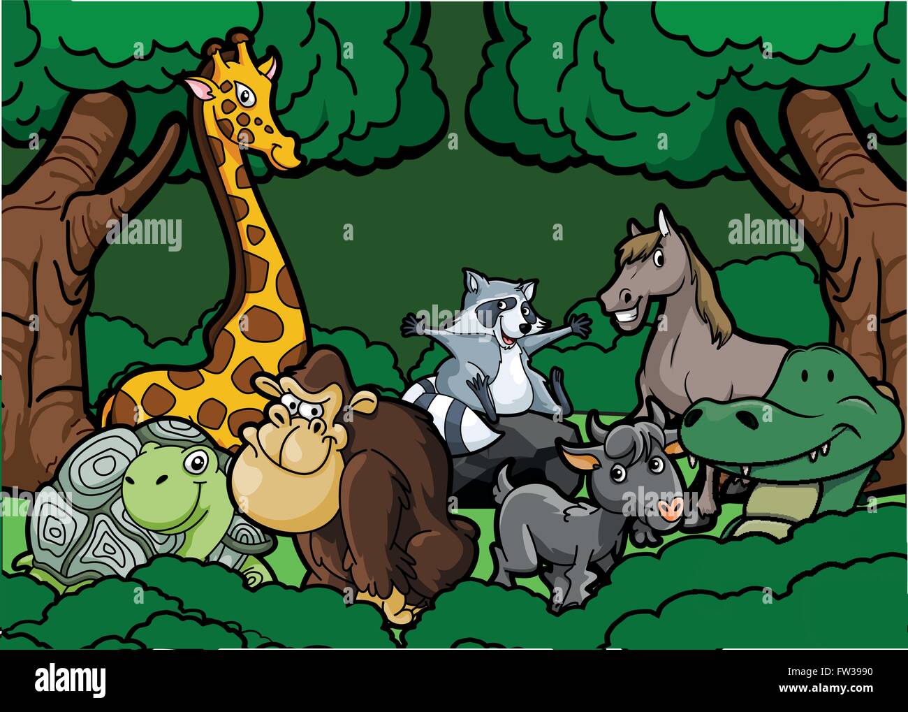 Scene zoo hi-res stock photography and images - Alamy