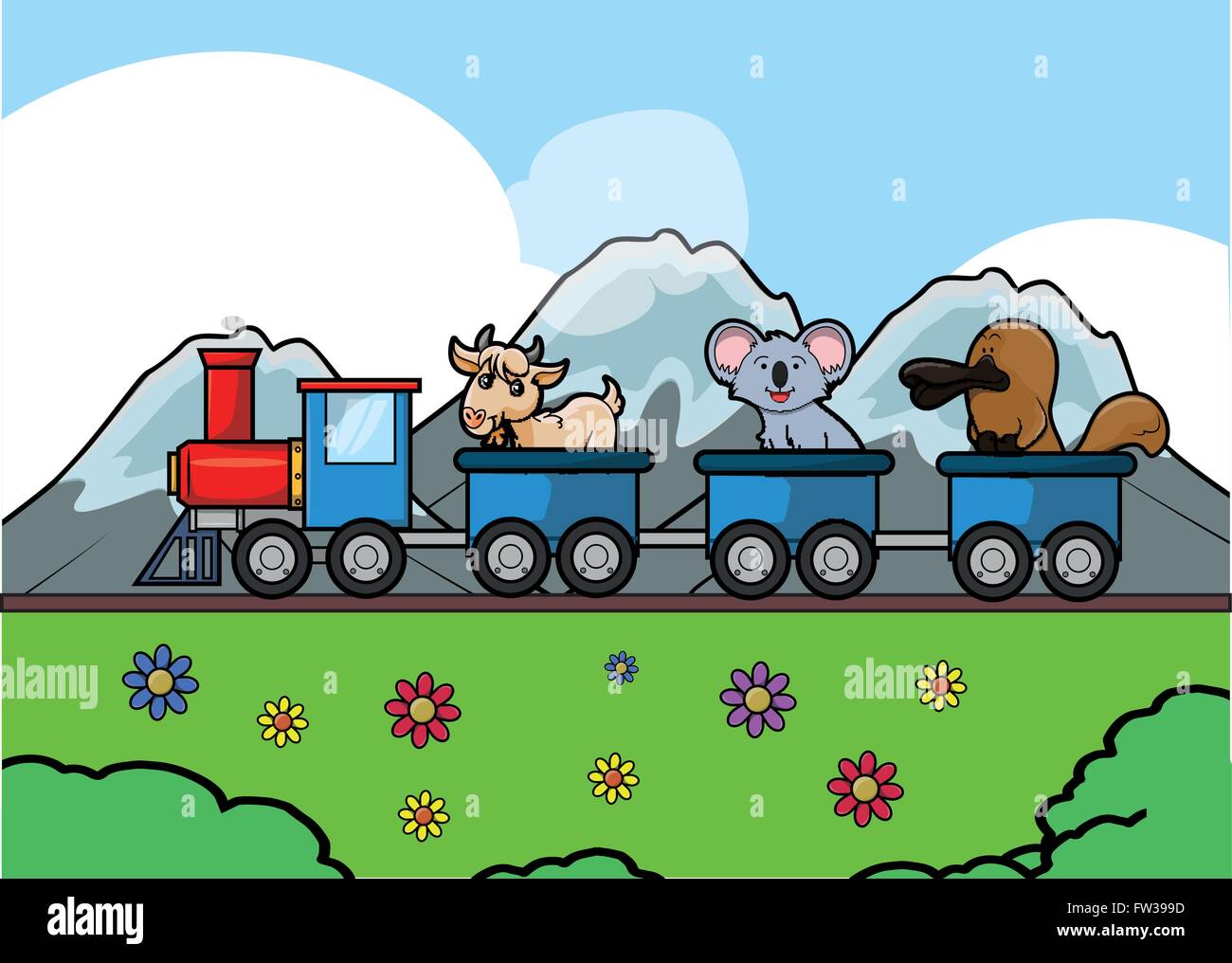 Playtipus Stock Vector Images - Alamy