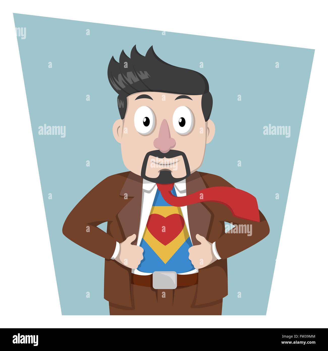 Love job businessman hand Cut Out Stock Images & Pictures - Alamy