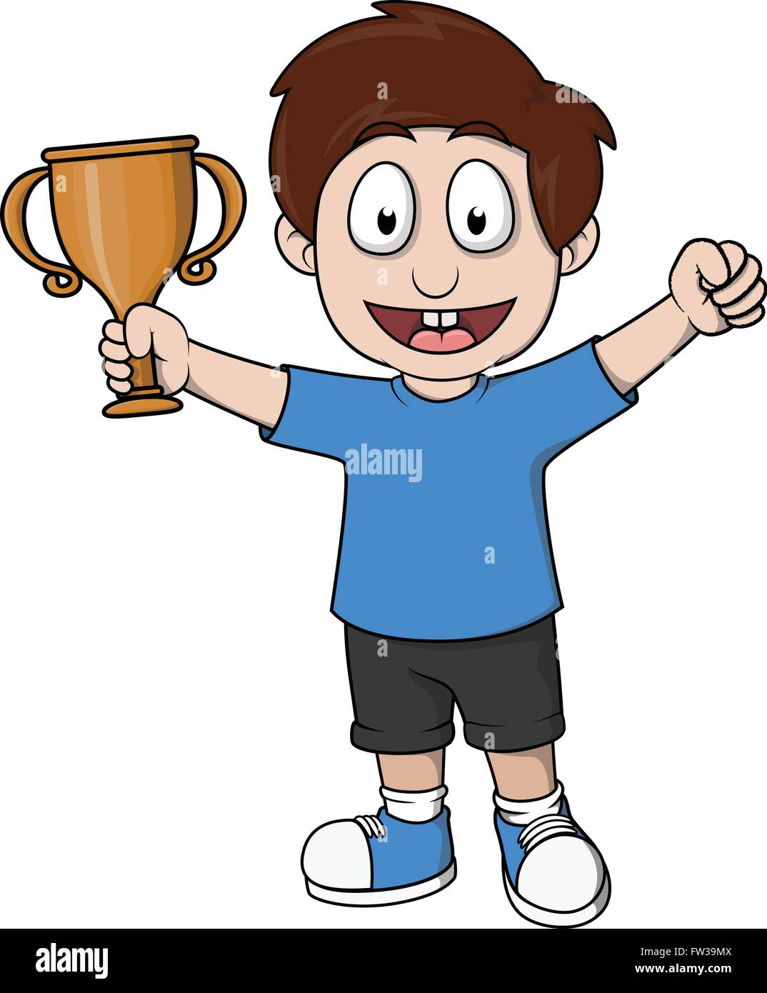 child get thropy Stock Vector Image & Art - Alamy