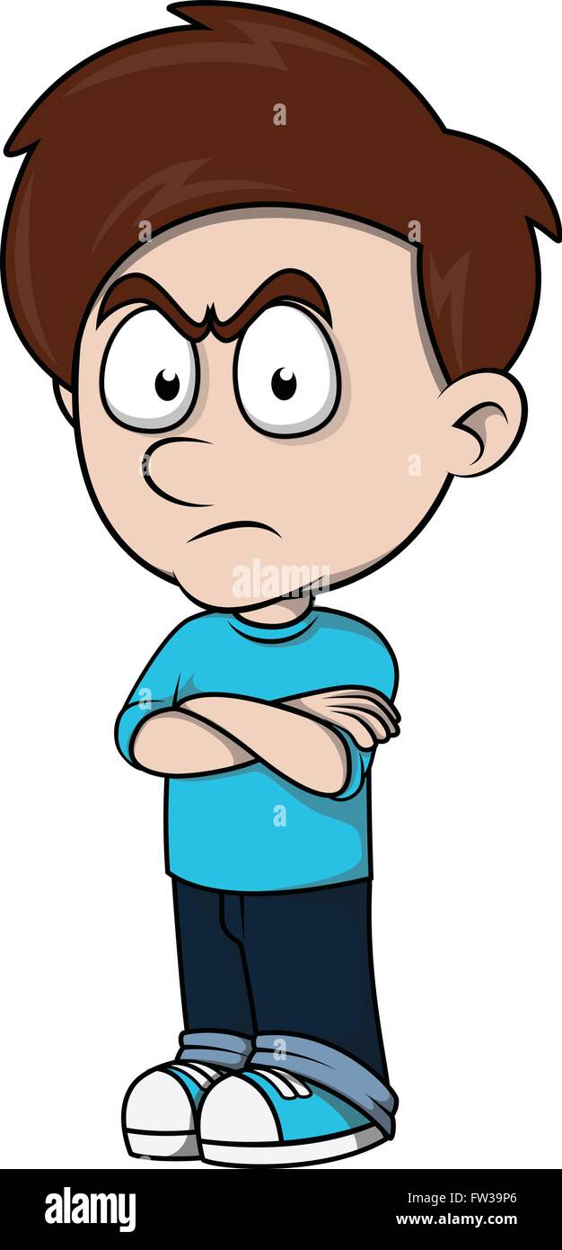 Frustrated Kid Clipart