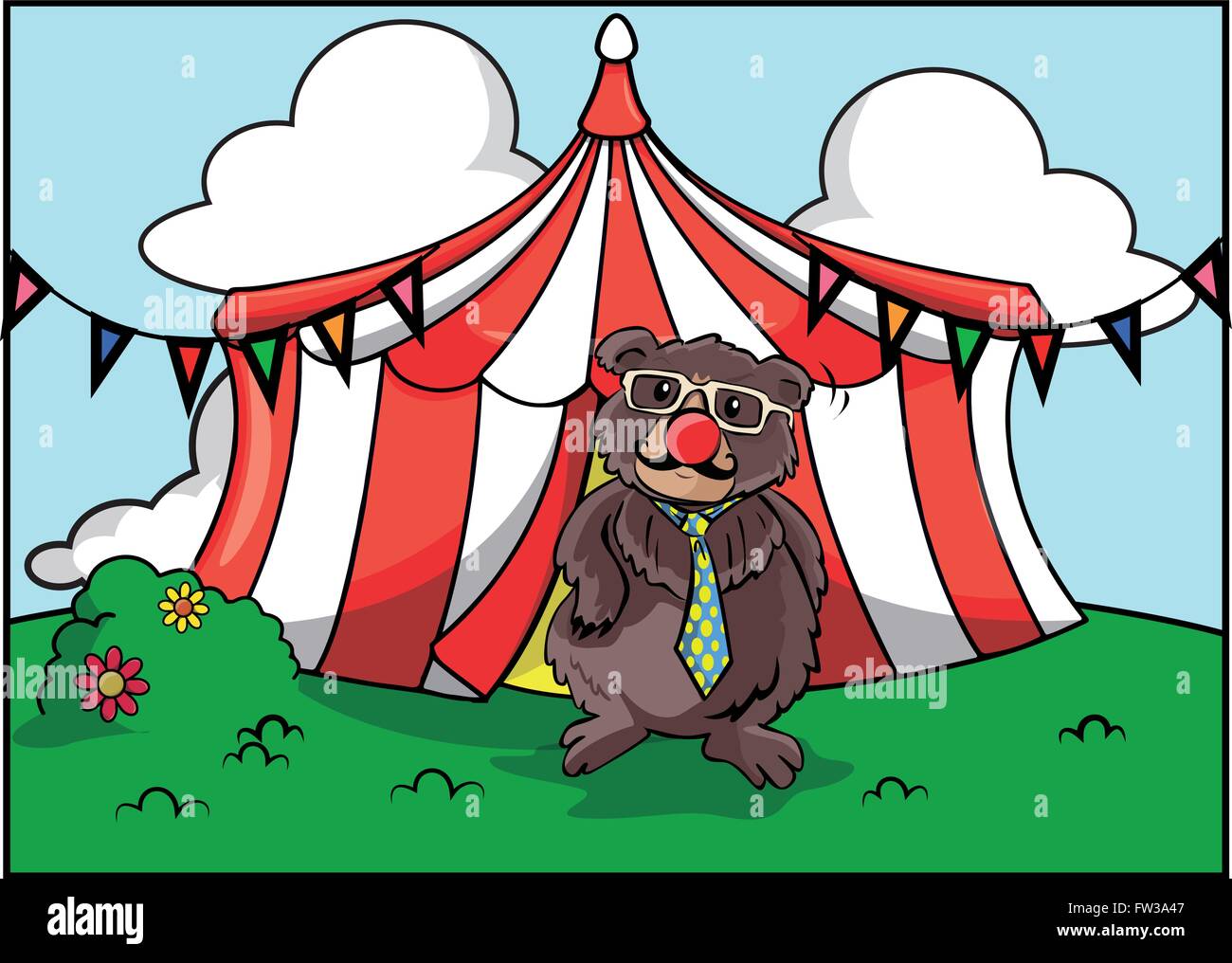 Circus performance bear hi-res stock photography and images - Alamy