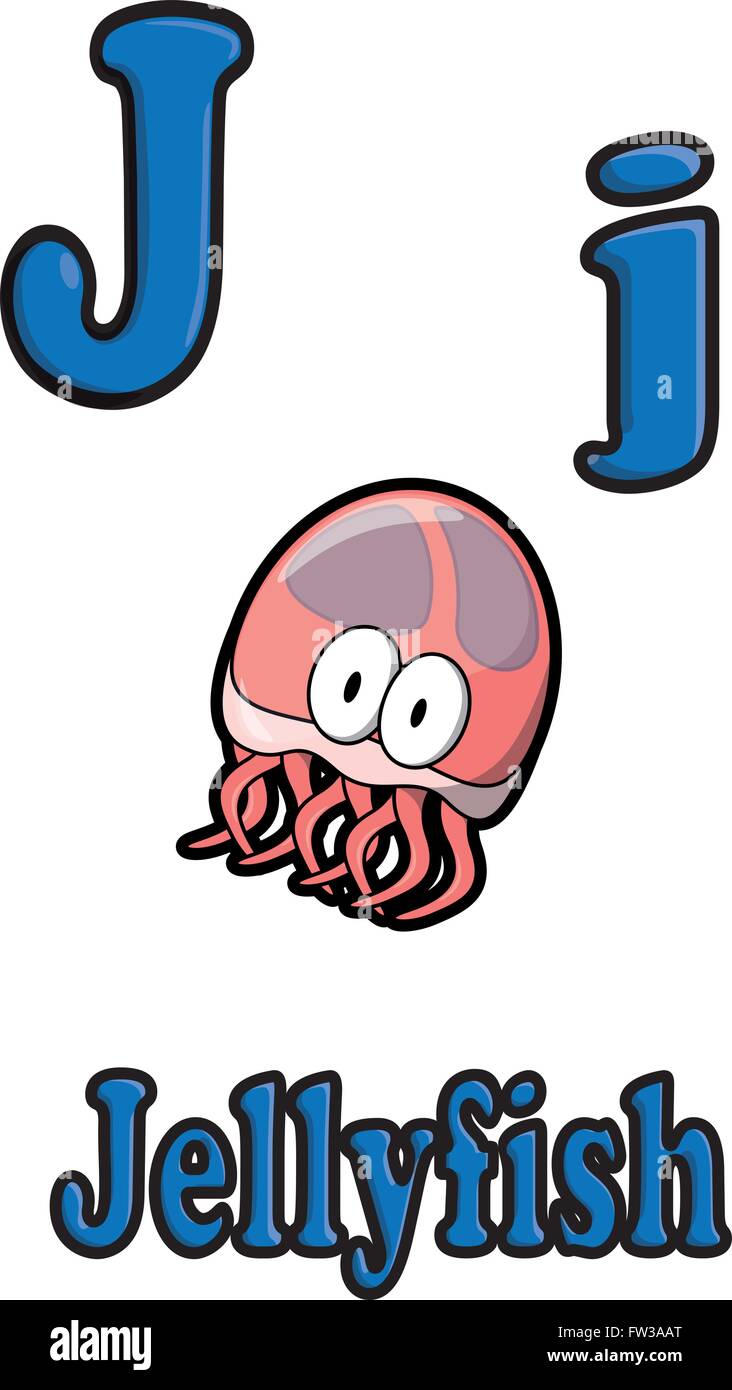 Letter and jellyfish hi-res stock photography and images - Alamy