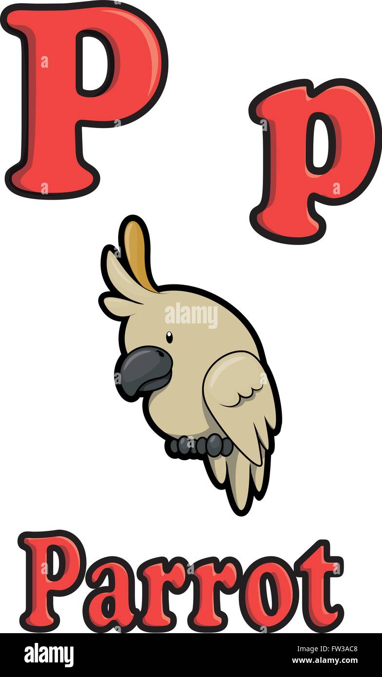 P for parrot hi-res stock photography and images - Alamy