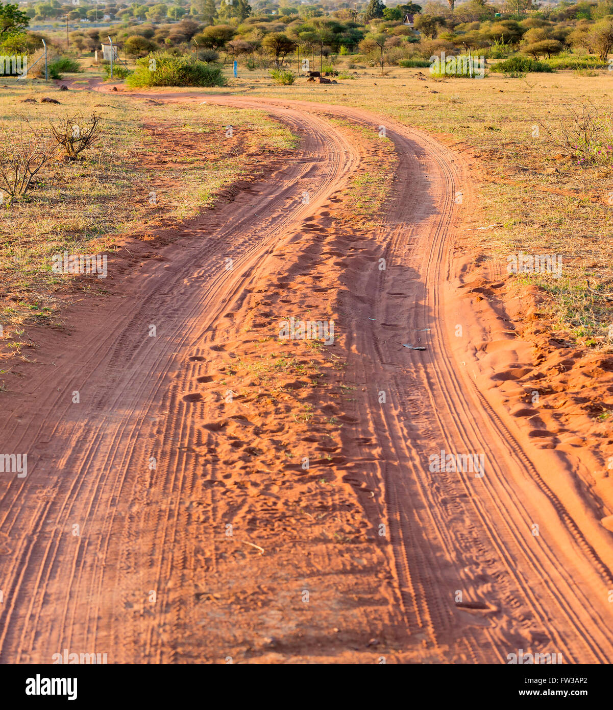 Red dirt road africa hi-res stock photography and images - Alamy