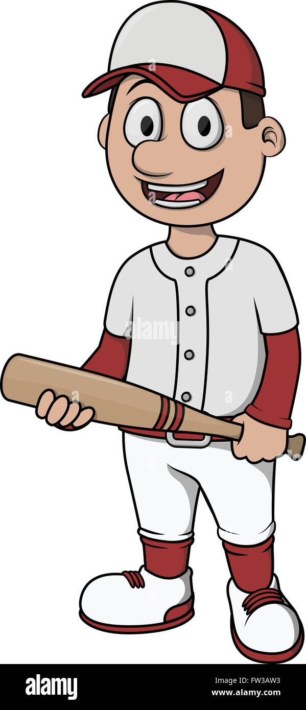 Baseball player cartoon design Stock Vector Image & Art - Alamy