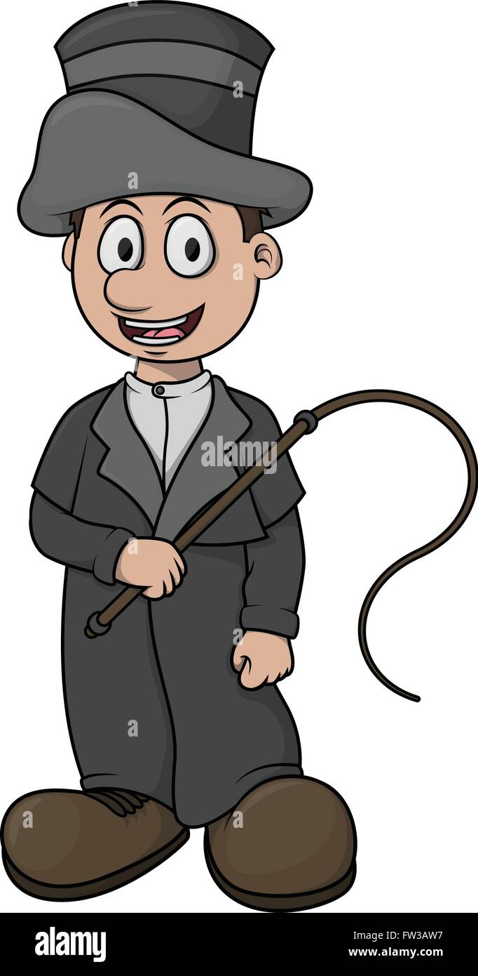 Cartoon coach man smiling Stock Vector Images - Alamy
