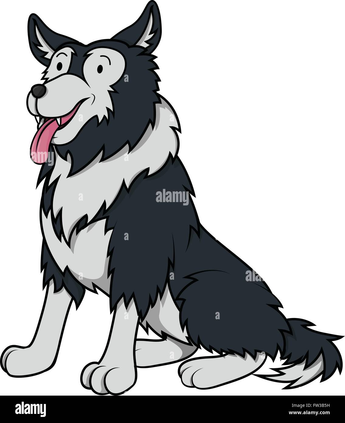 Wolf cartoon hi-res stock photography and images - Alamy