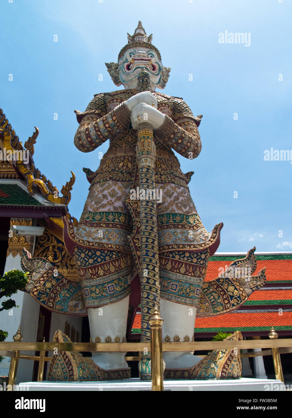 Statues of mythological giants Stock Photo - Alamy