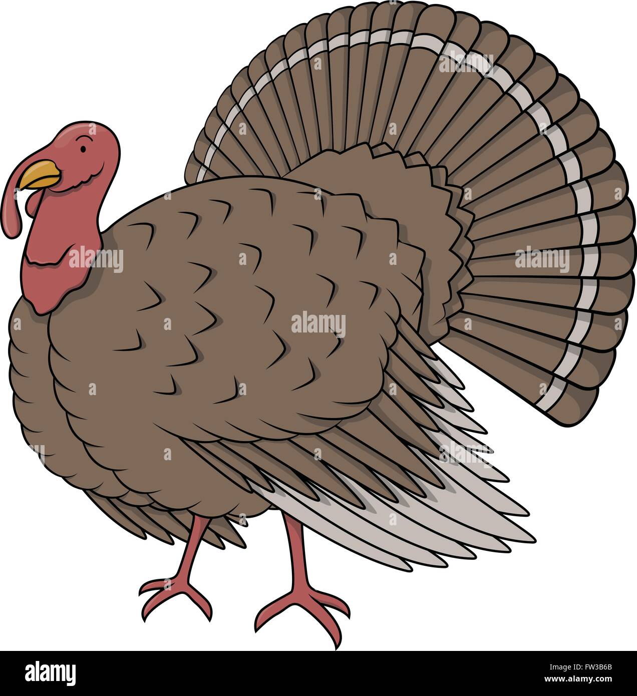 Turkey meat wings Stock Vector Images - Alamy