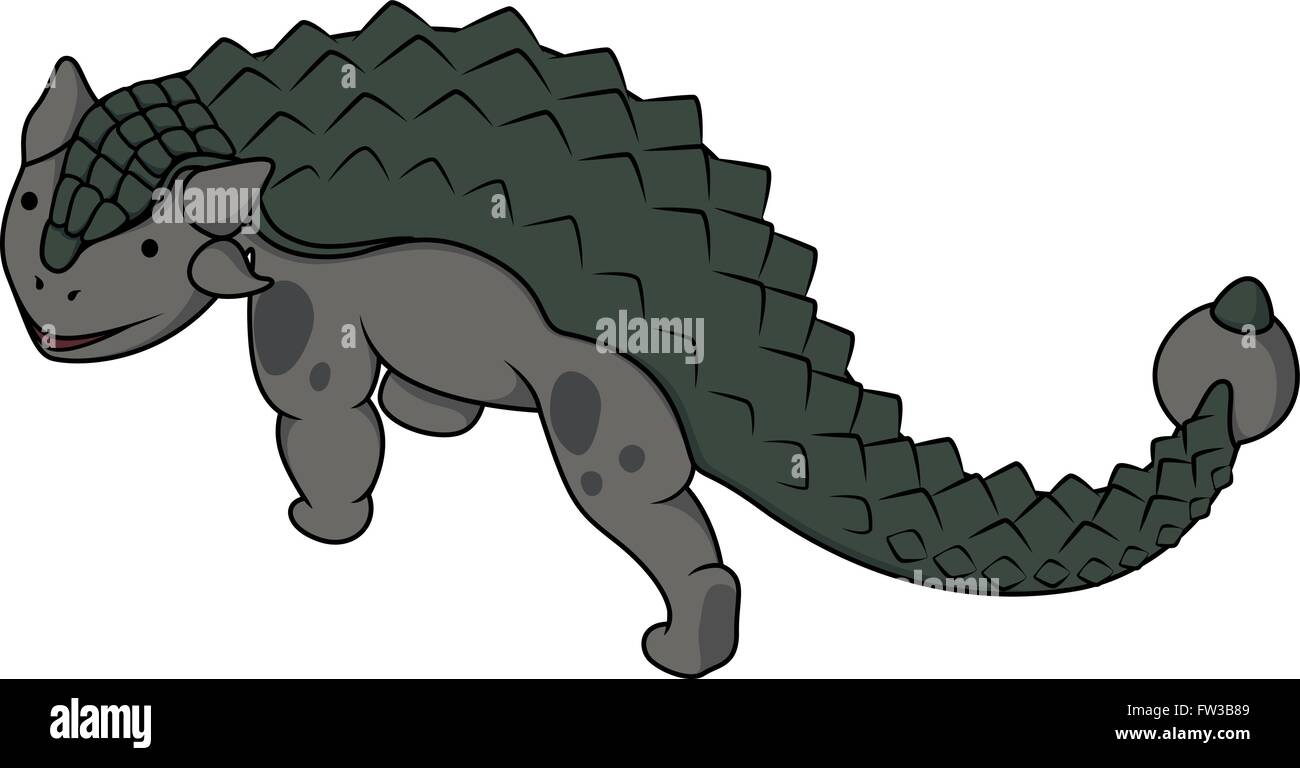 Ankylosaurus vector vectors Stock Vector Images - Alamy