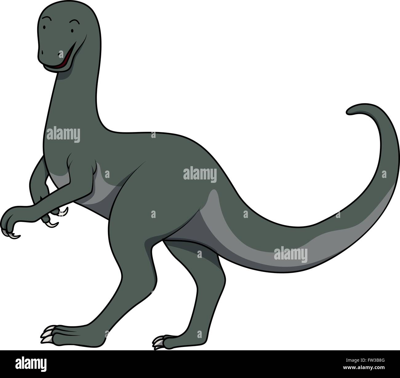 compsognathus dinosaur illustration Stock Vector Image & Art - Alamy