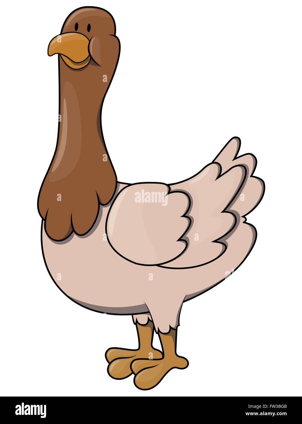 Chicken cartoon illustration Stock Vector Image & Art - Alamy