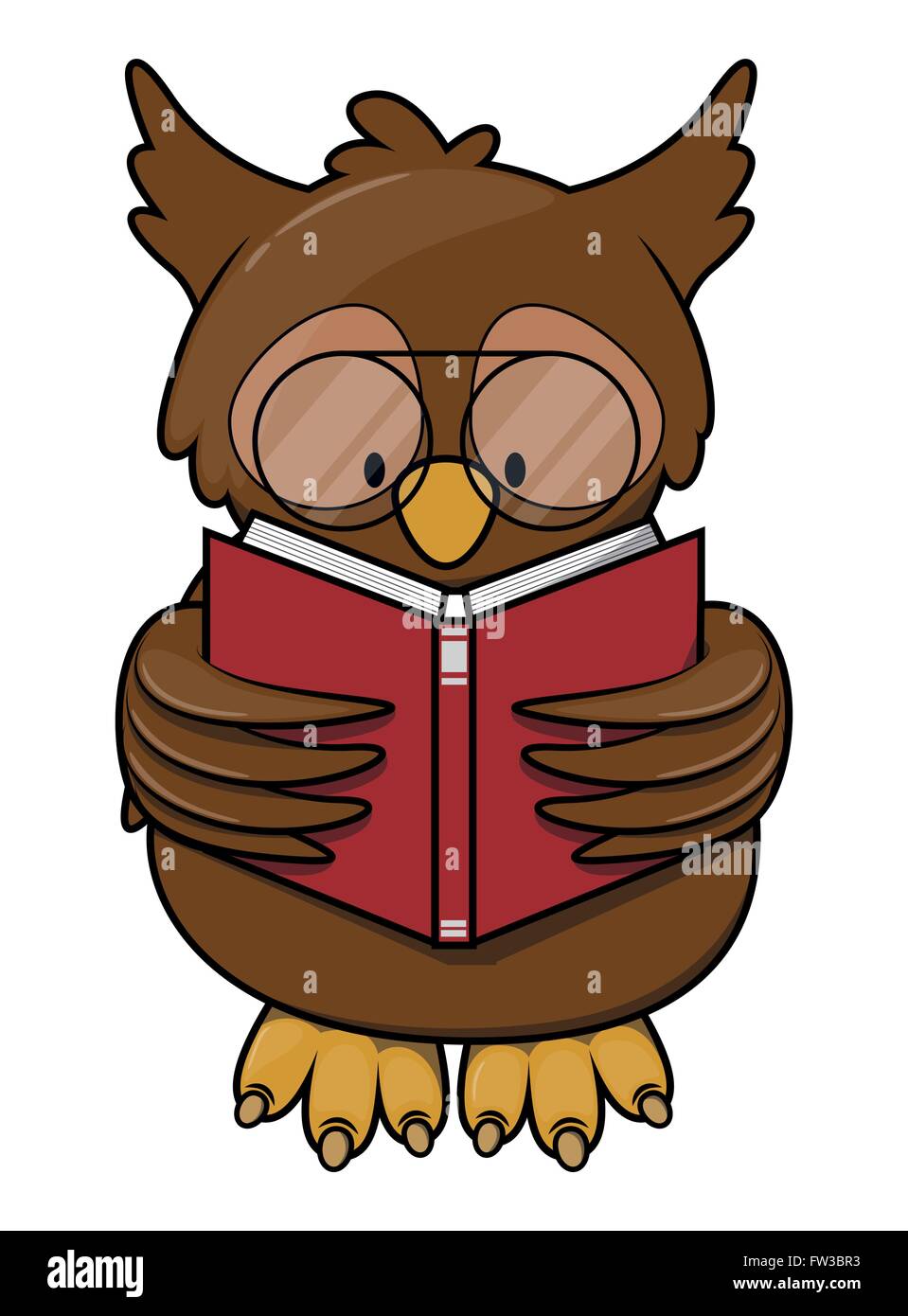 Book animal owl bird literature hi-res stock photography and images - Alamy