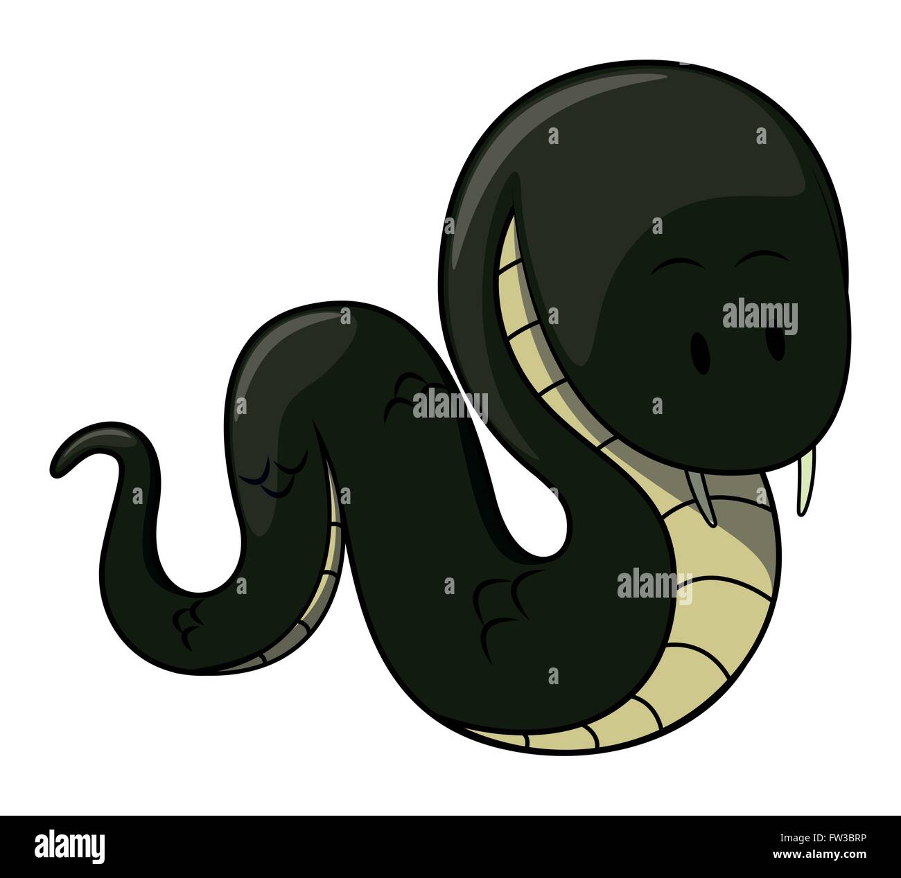 Snake cartoon illustration Stock Vector Image & Art - Alamy