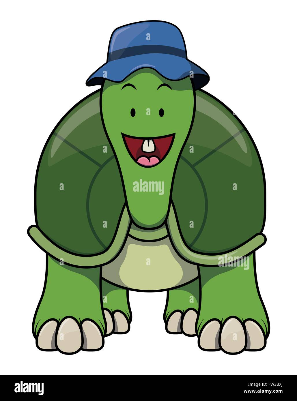 Turtle cartoon illustration Stock Vector Image & Art - Alamy