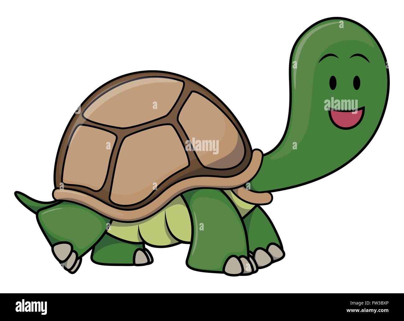 Turtle cartoon hi-res stock photography and images - Alamy