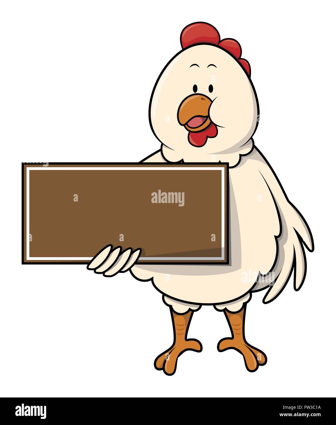 Broiler cartoon illustration Stock Vector Image & Art - Alamy