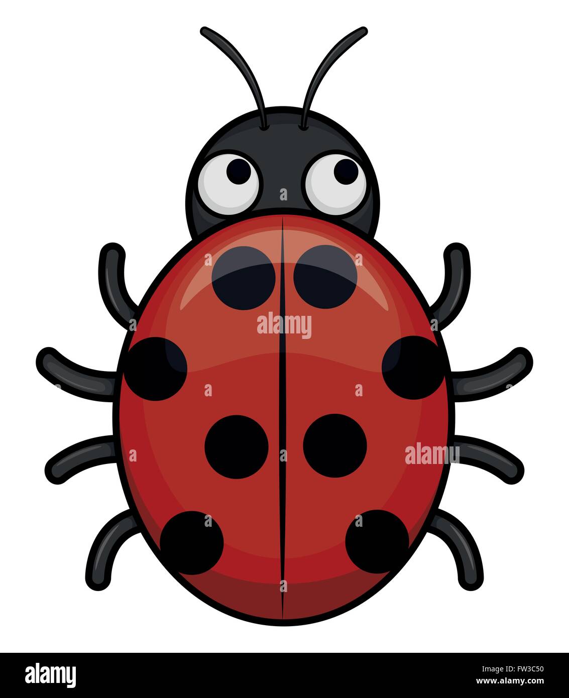 Lady bug character hi-res stock photography and images - Alamy