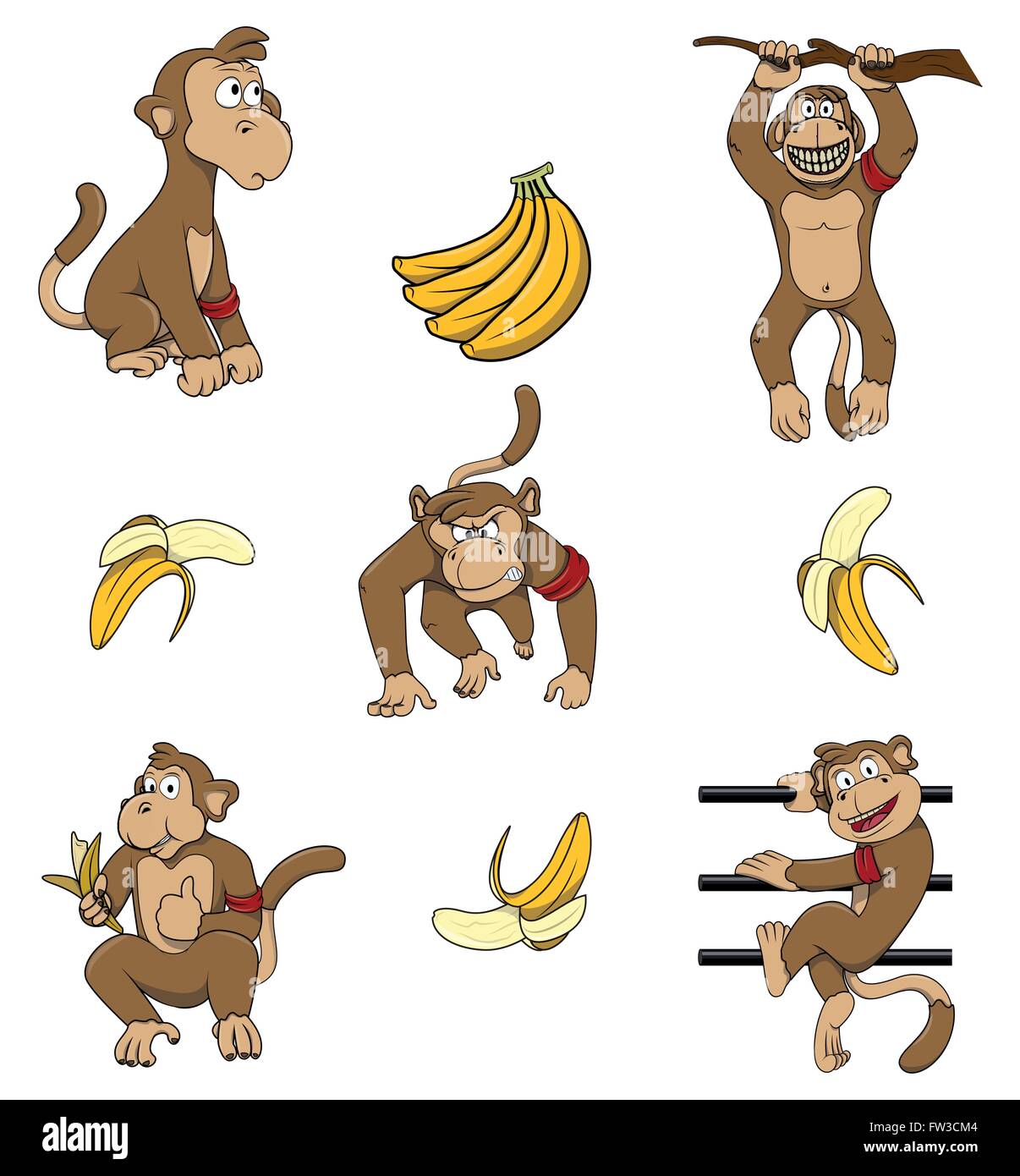Primate art collection hi-res stock photography and images - Alamy