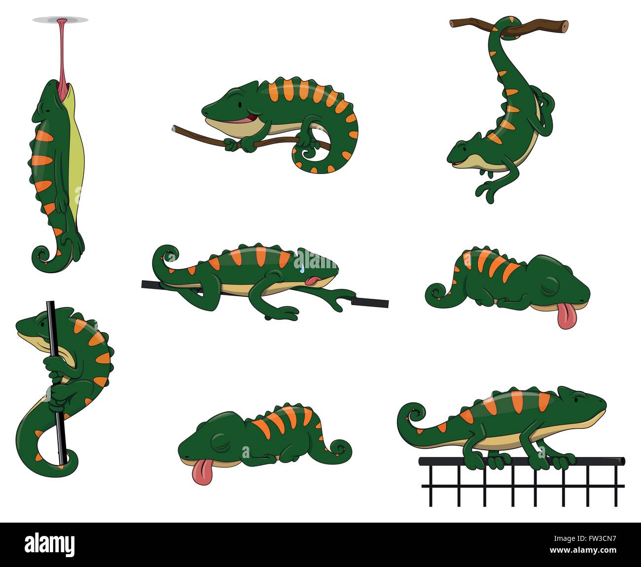 Chameleon character hi-res stock photography and images - Alamy