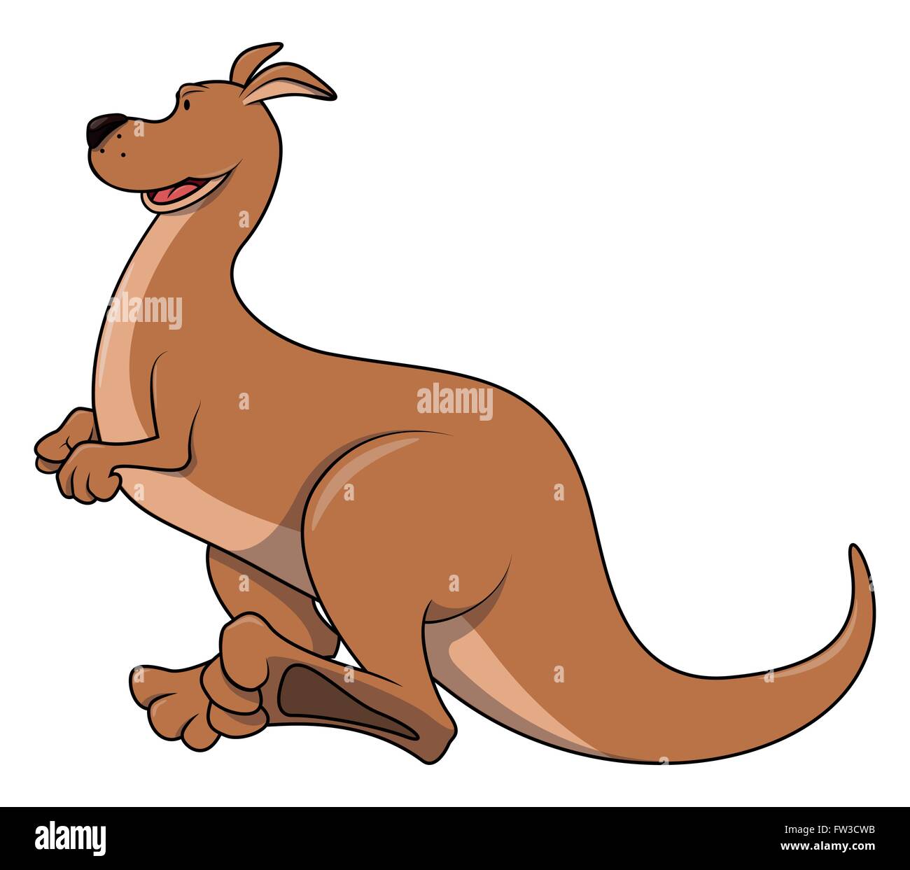Kangaroo cartoon hi-res stock photography and images - Alamy