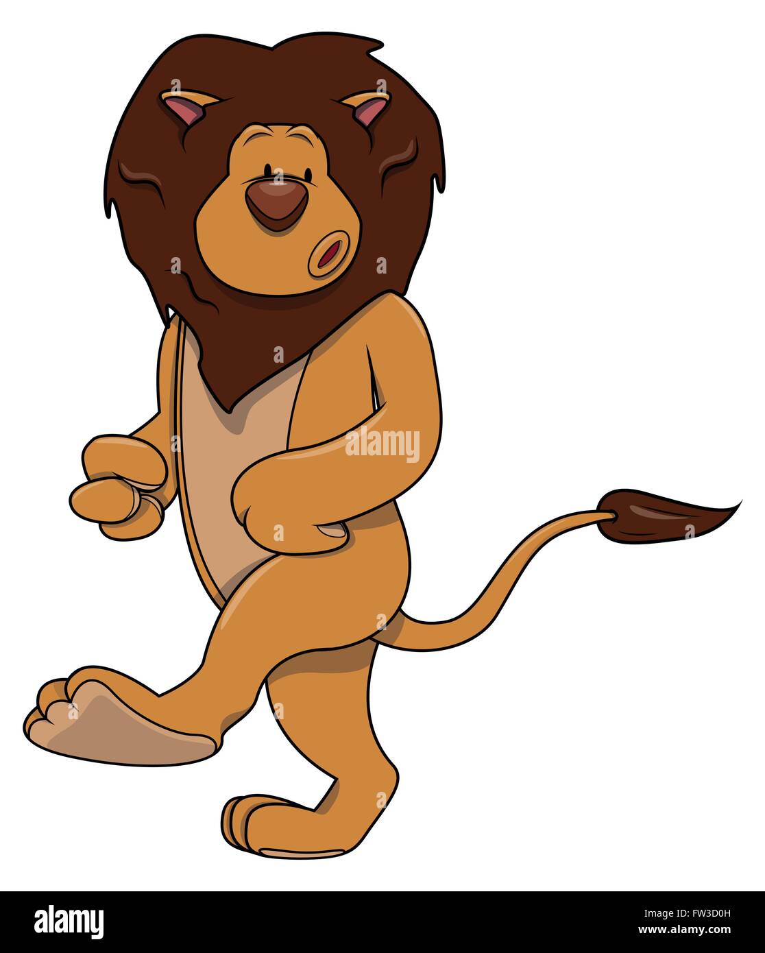 Lion tail clipart Stock Vector Images - Alamy