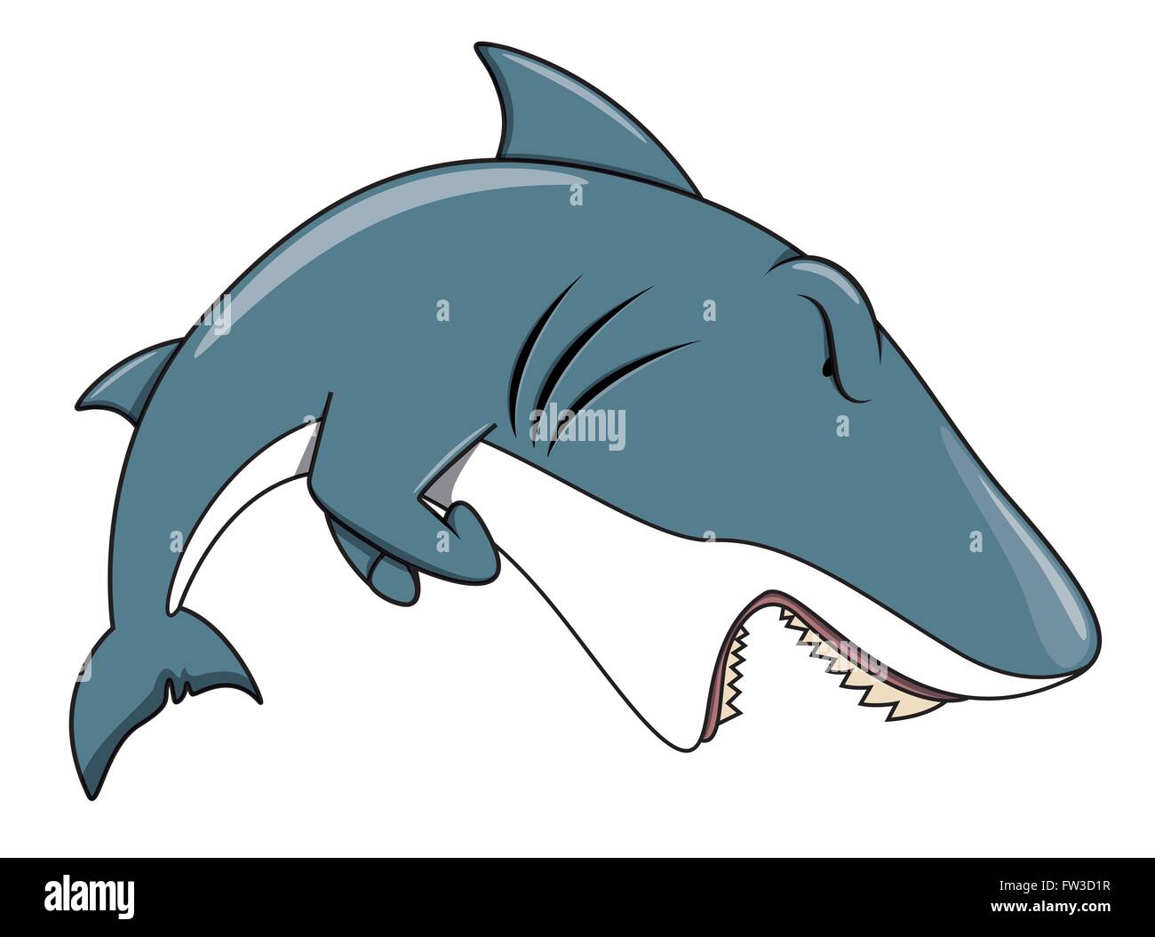 Dangerous sea creatures cartoon hi-res stock photography and images - Alamy