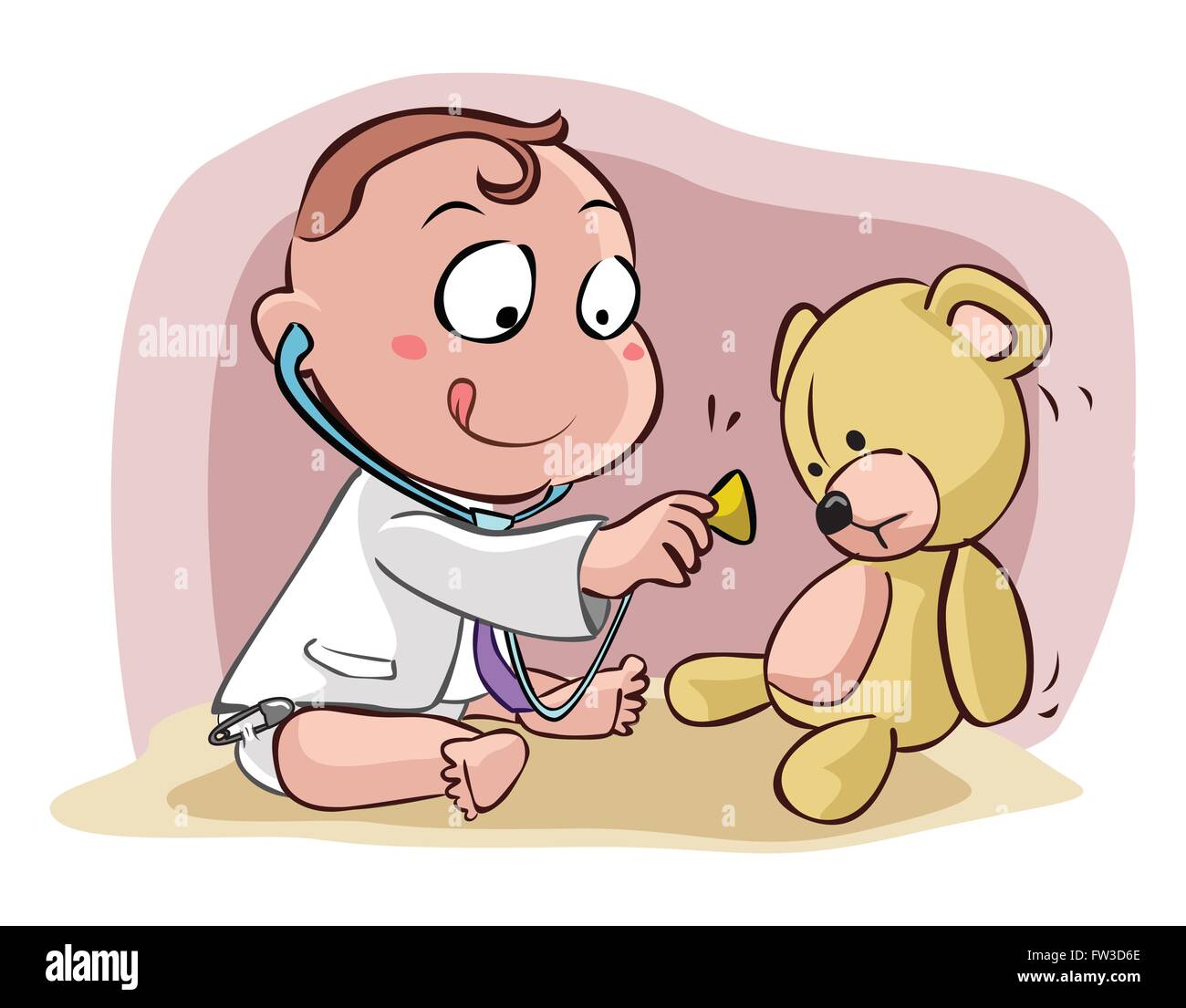 Baby doc Stock Vector Images - Alamy