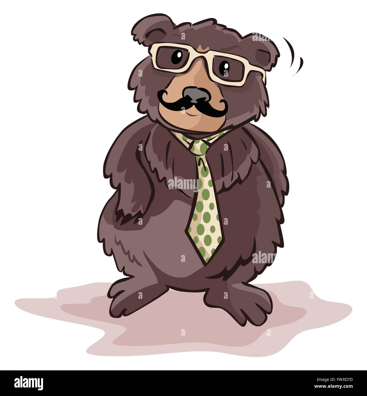 Businessman manager portrait using Stock Vector Images - Alamy