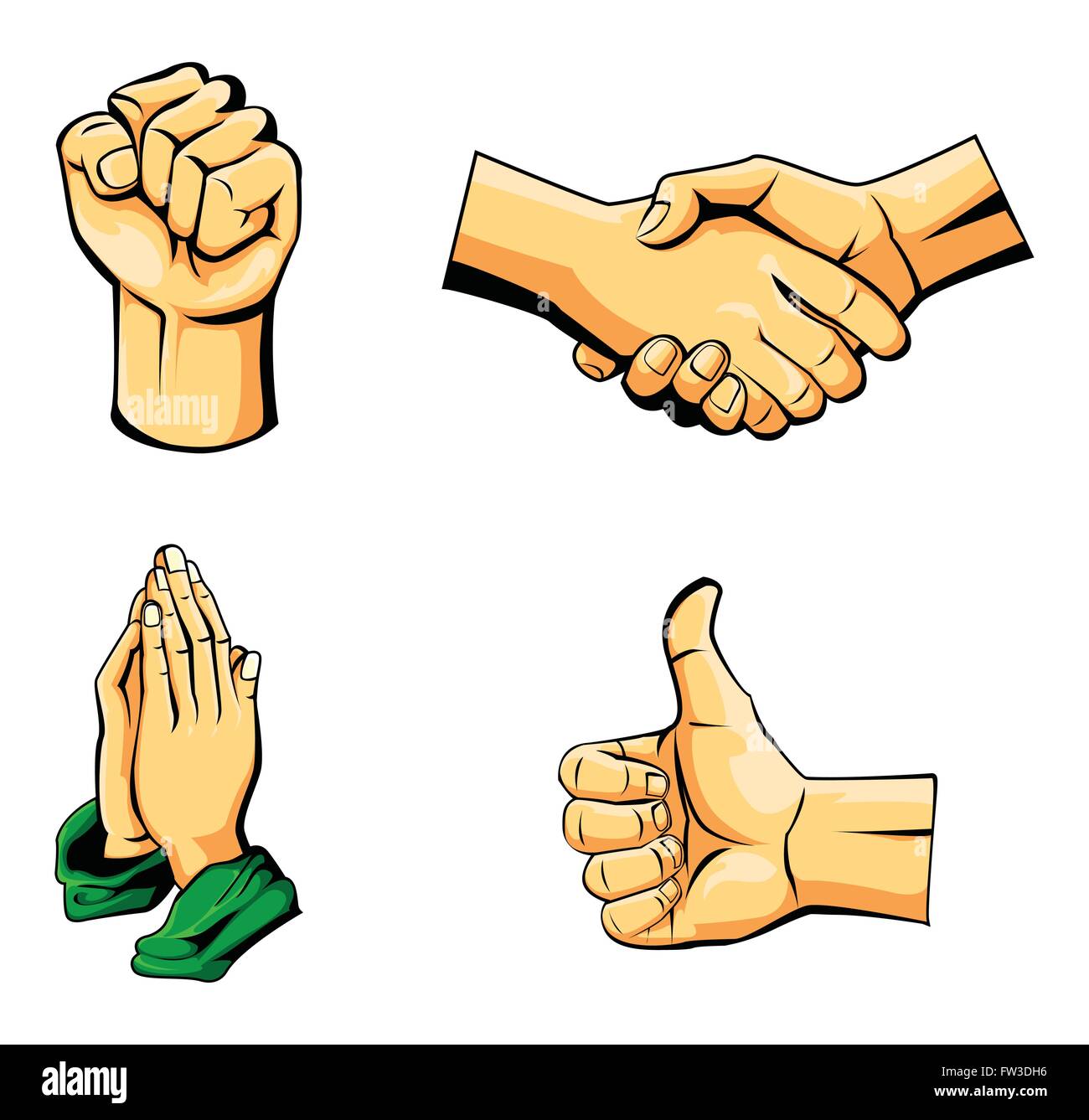 Hand collection hi-res stock photography and images - Alamy