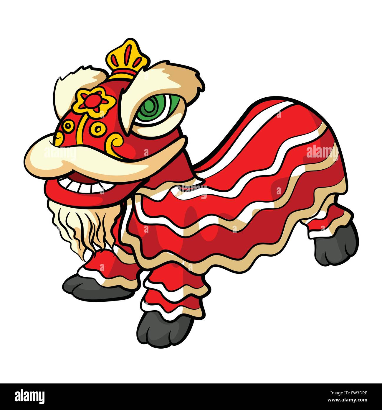 Chinese dragon dance china Cut Out Stock Images & Pictures - Alamy