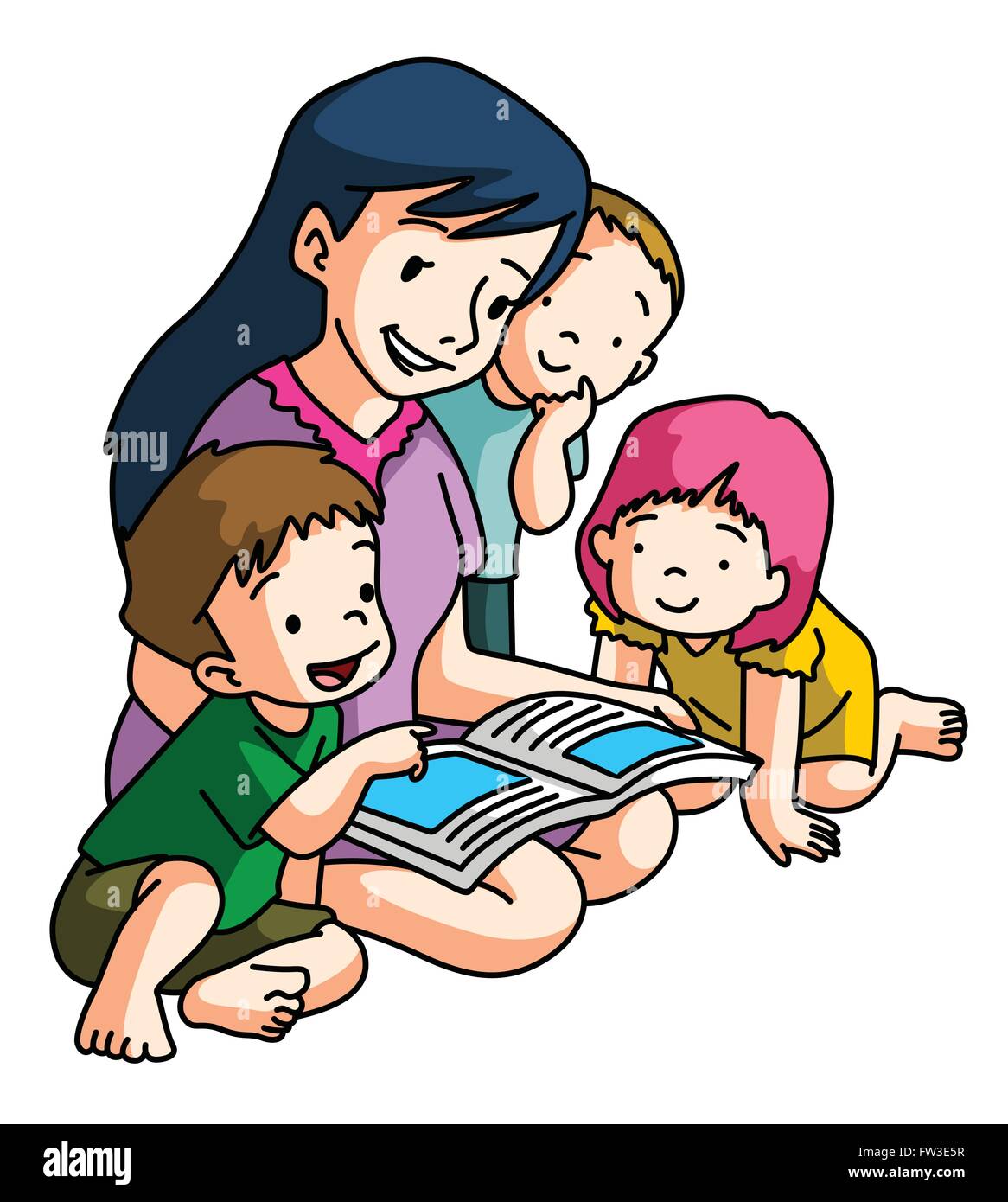 Male teacher story Stock Vector Images - Alamy